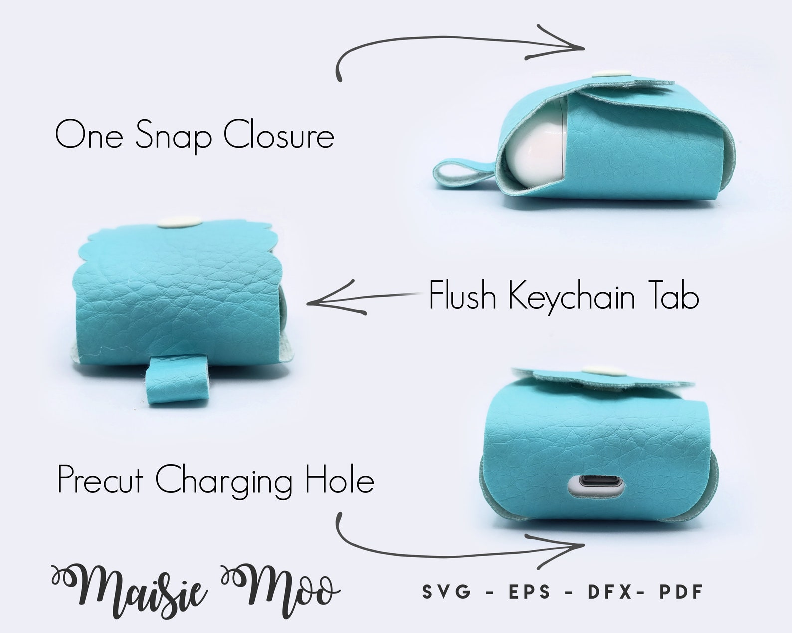 Airpod® Cover SVG Earpod Case Template Keychain Holder SVG - Etsy New ...