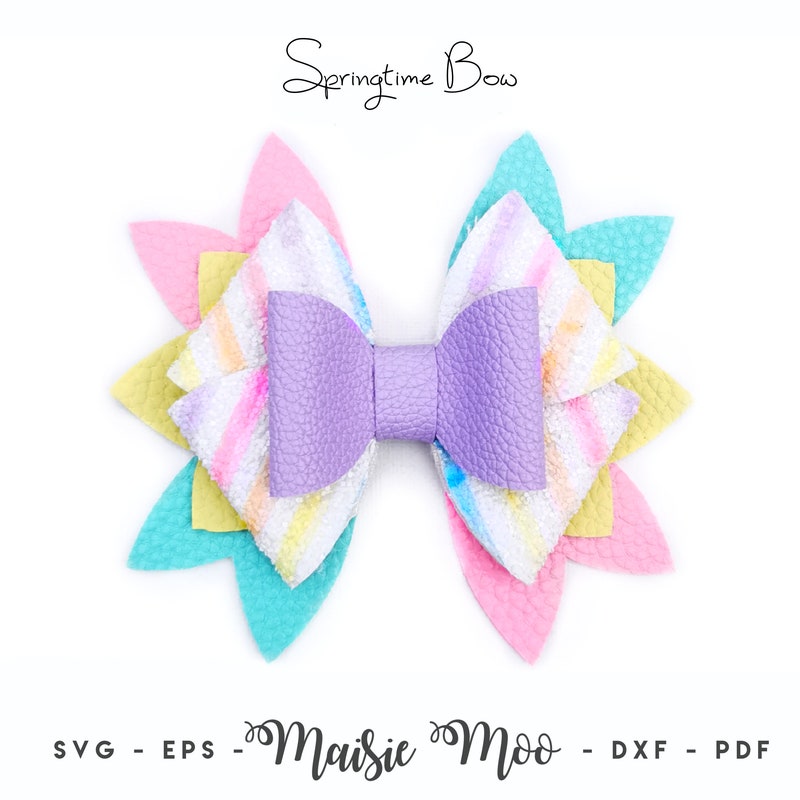 Leather Bow Svg - Etsy