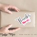 Bow Stickers PNG, Thank You, Happy Bow Mail, Handmade With Love Small ...