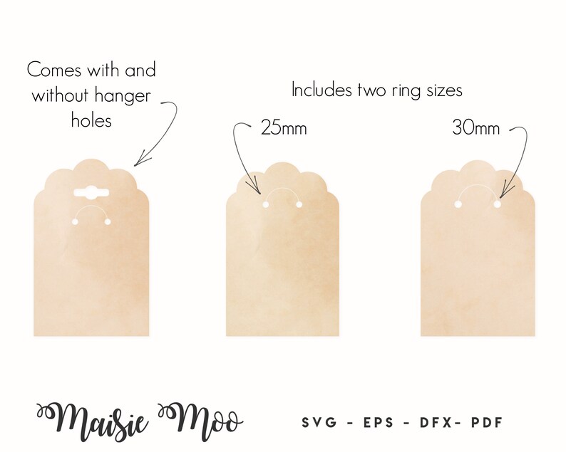 Keychain Card SVG Key Fob Display Card Keyring Card DXF Bow - Etsy