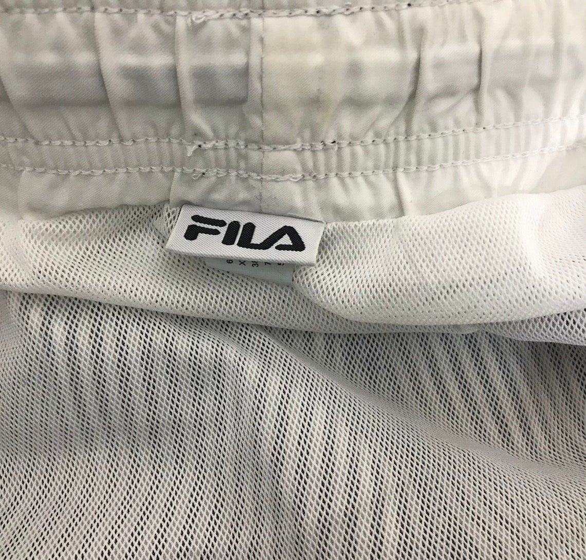 FILA Retro Pinstripe Men's Shorts/black and Beach Trunks/tag Size XL - Etsy