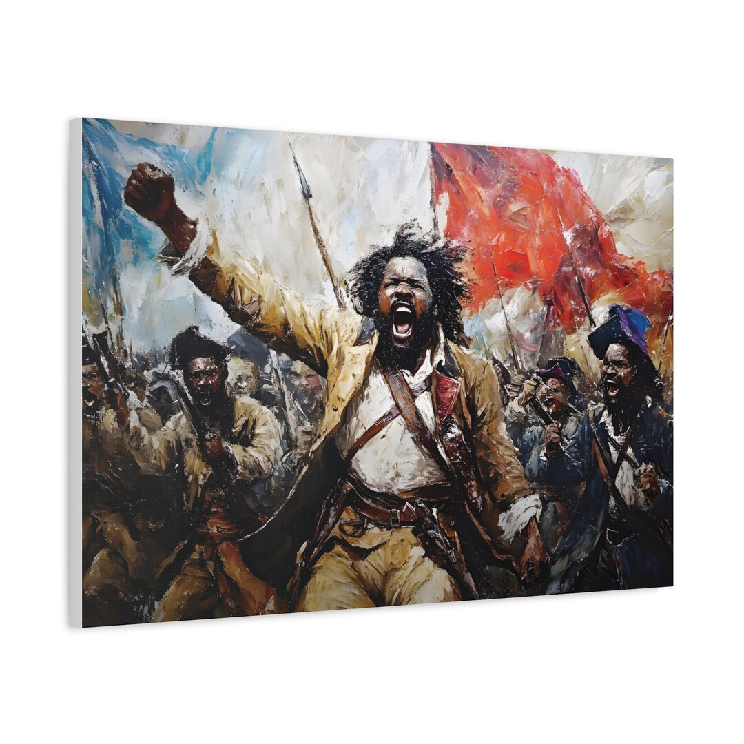 Inspirational Wall Art Canvas, Freedom Fighters Artwork, Unique Home ...