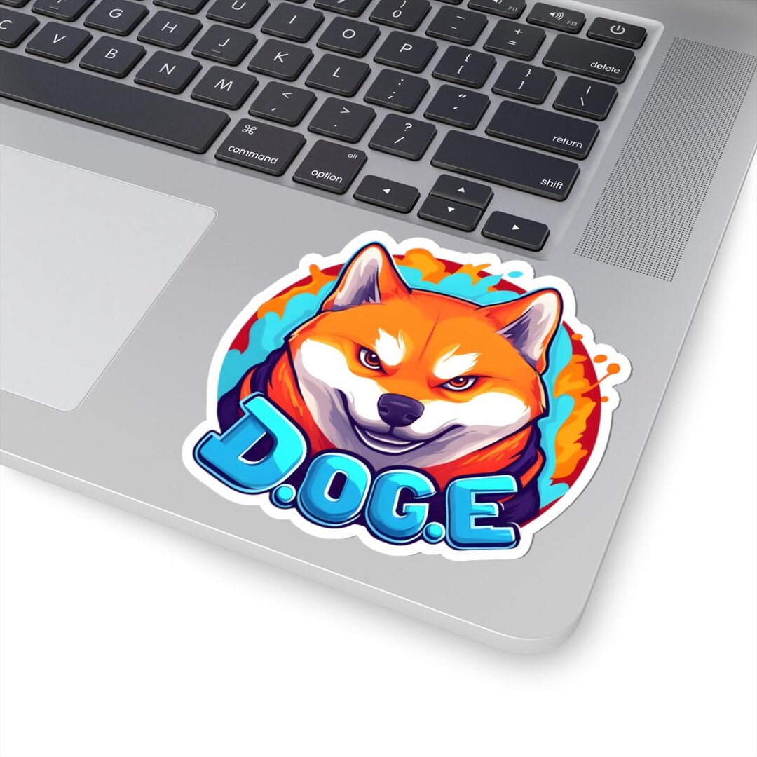 Doge Kiss-cut Stickers | Fun Pet Stickers, Laptop Decor, Dog Lover Gift ...