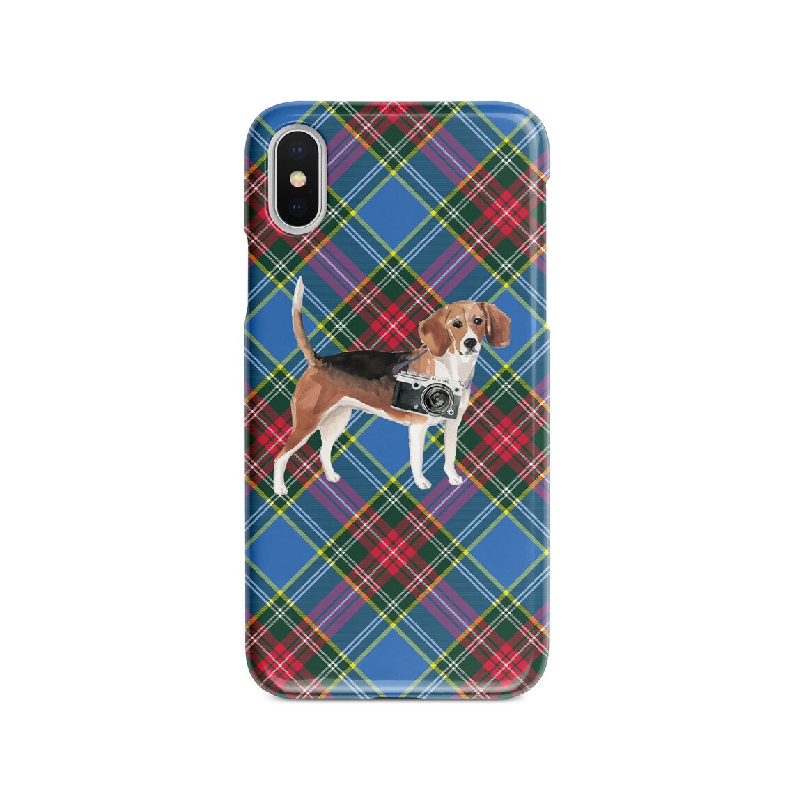Beagle Dog Tartan Phone Case. 11 Tartan Styles. Iphone 6 S - Etsy