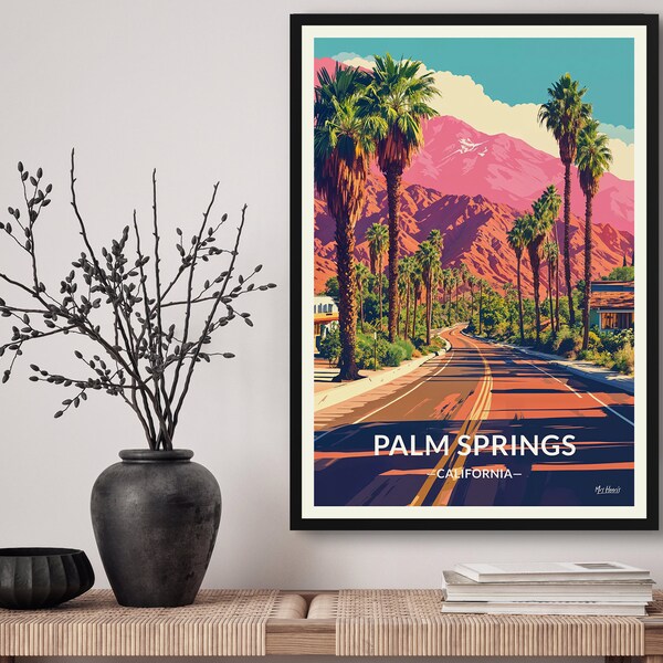 Palm Springs Artwork - Etsy