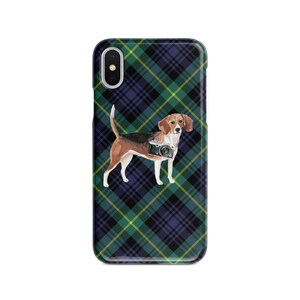 Beagle Dog Tartan Phone Case. 11 Tartan Styles. iPhone 6 S - Etsy