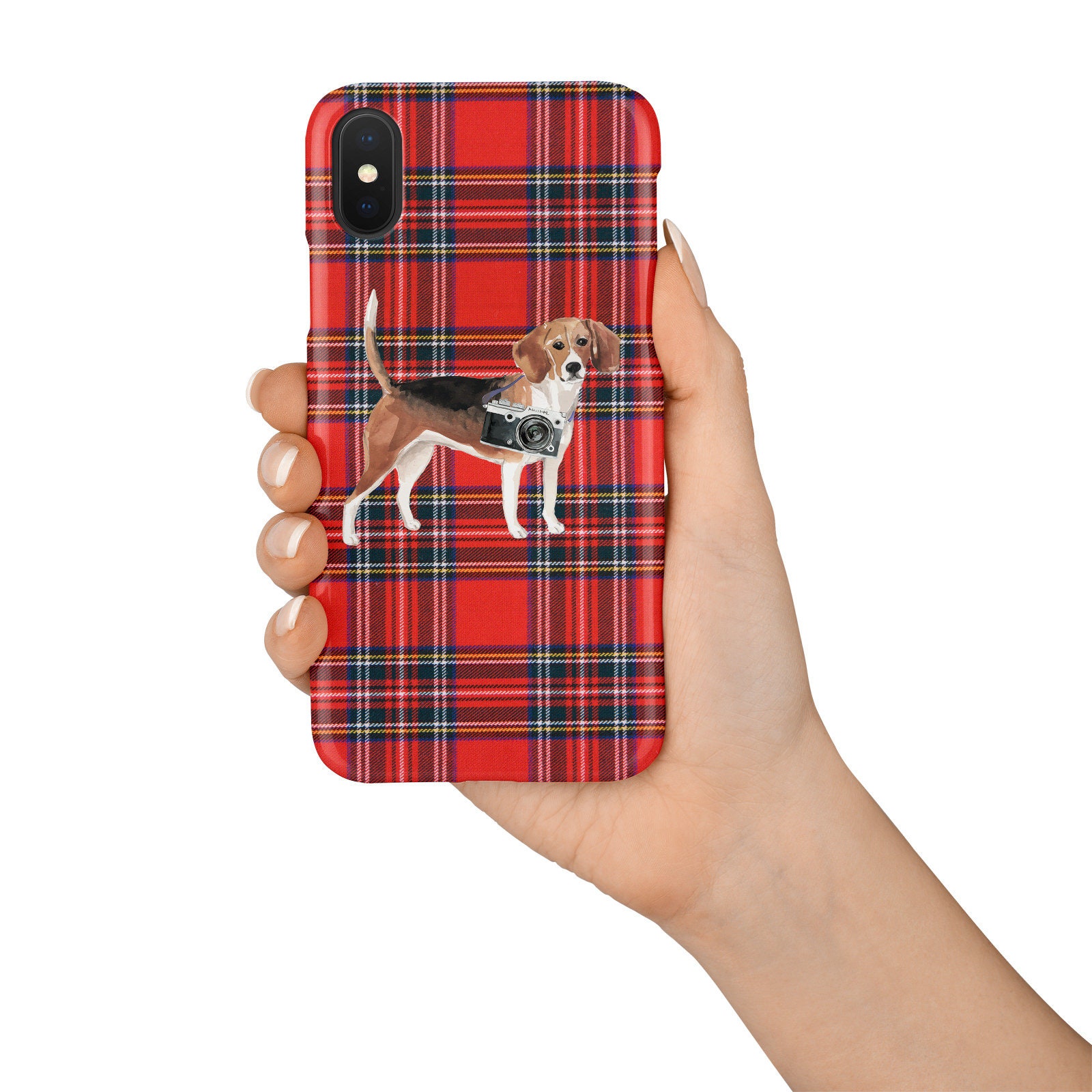 Beagle Dog Tartan Phone Case. 11 Tartan Styles. Iphone 6 S - Etsy