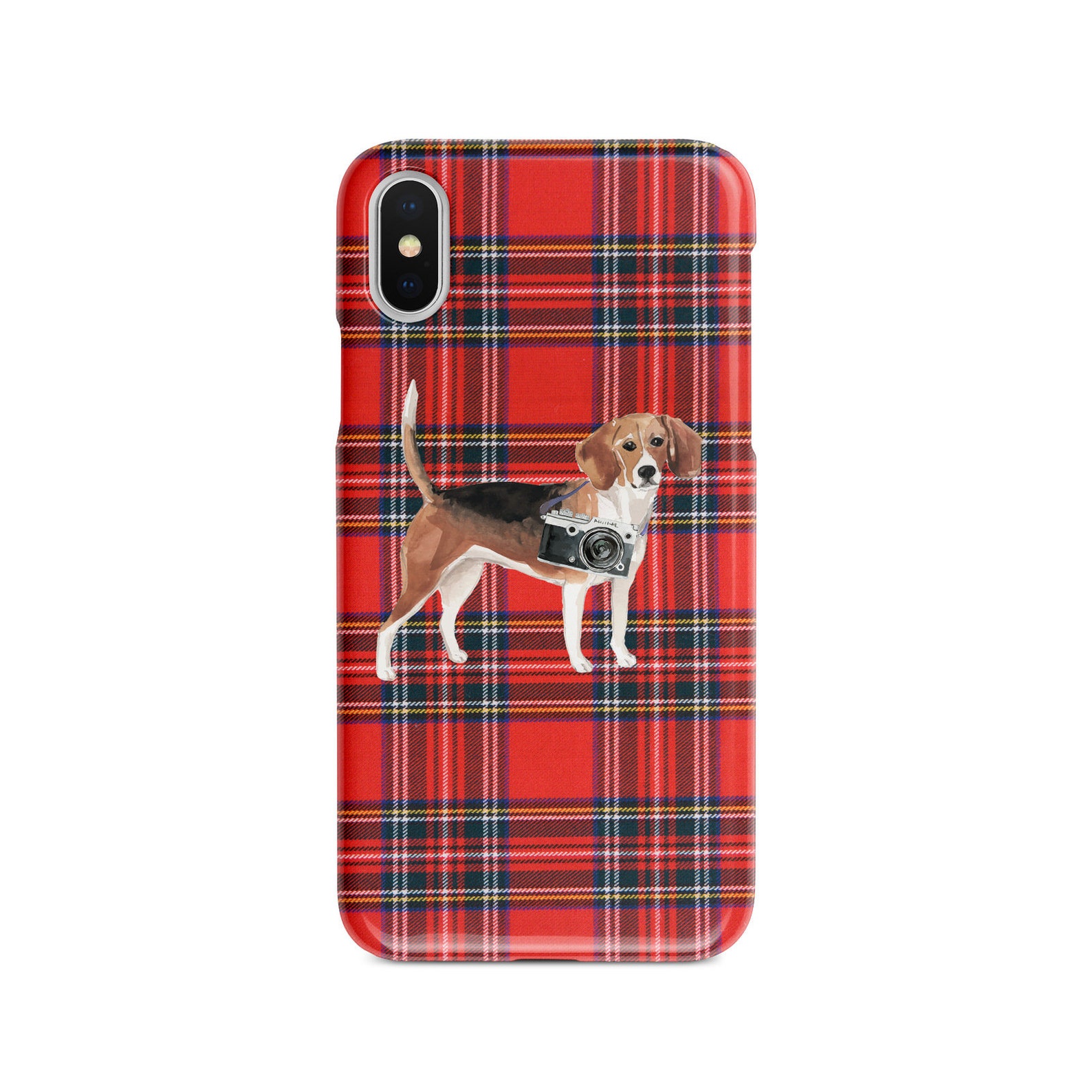 Beagle Dog Tartan Phone Case. 11 Tartan Styles. Iphone 6 S - Etsy