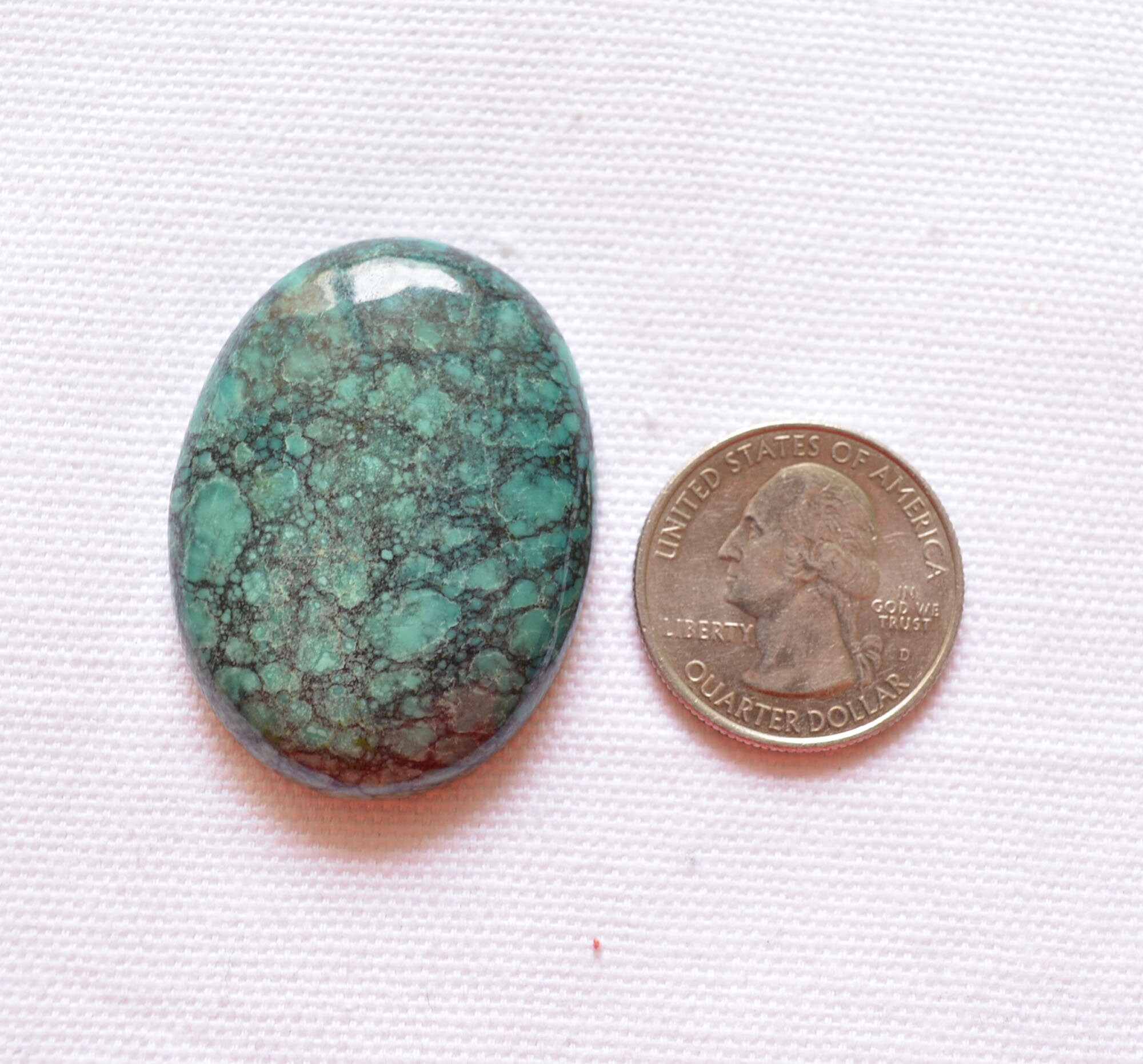 Turquoise Blue & Black Cabochon Smooth Tibetan Cabochon - Etsy UK