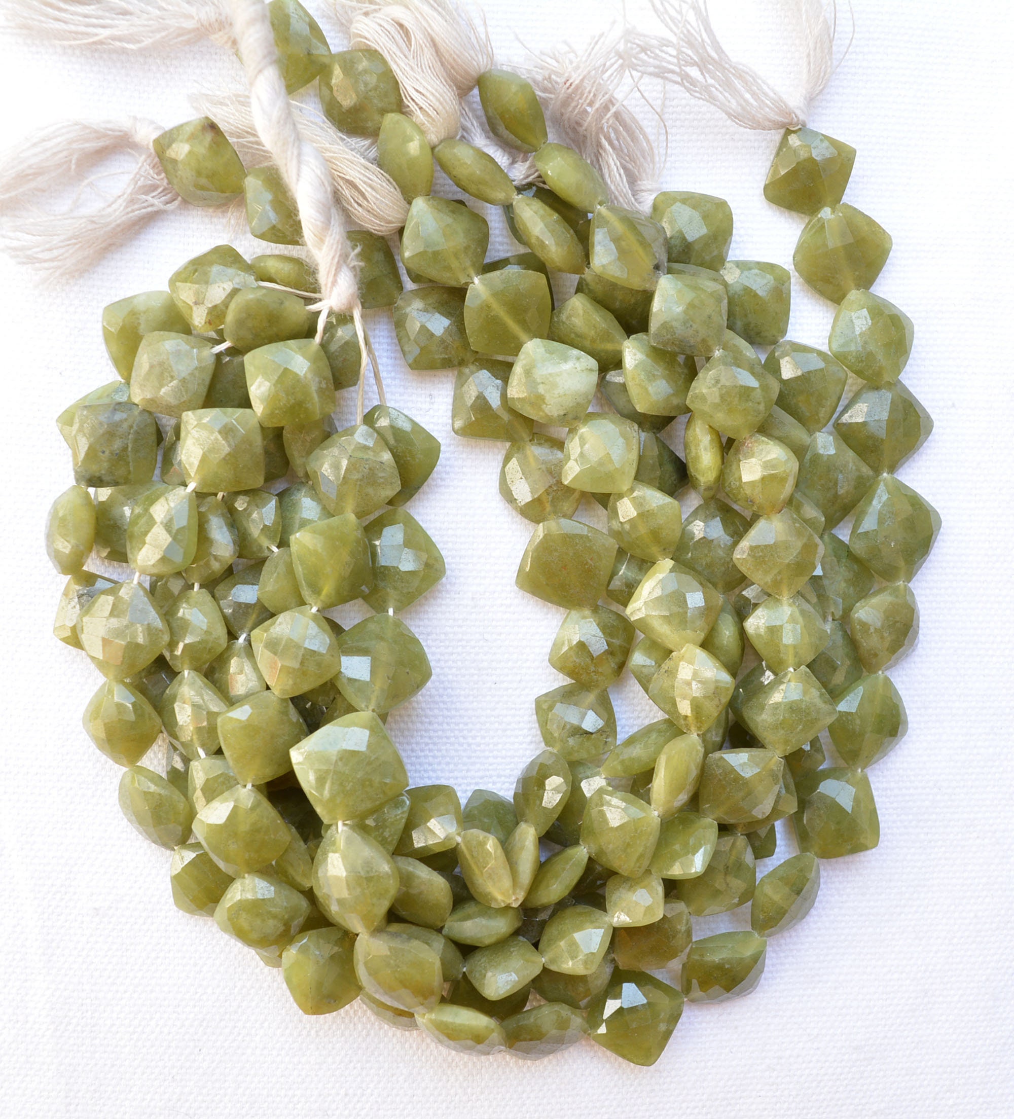 Vasonite Square Shape Beads Faceted Vasonite Gemstone Semi | Etsy