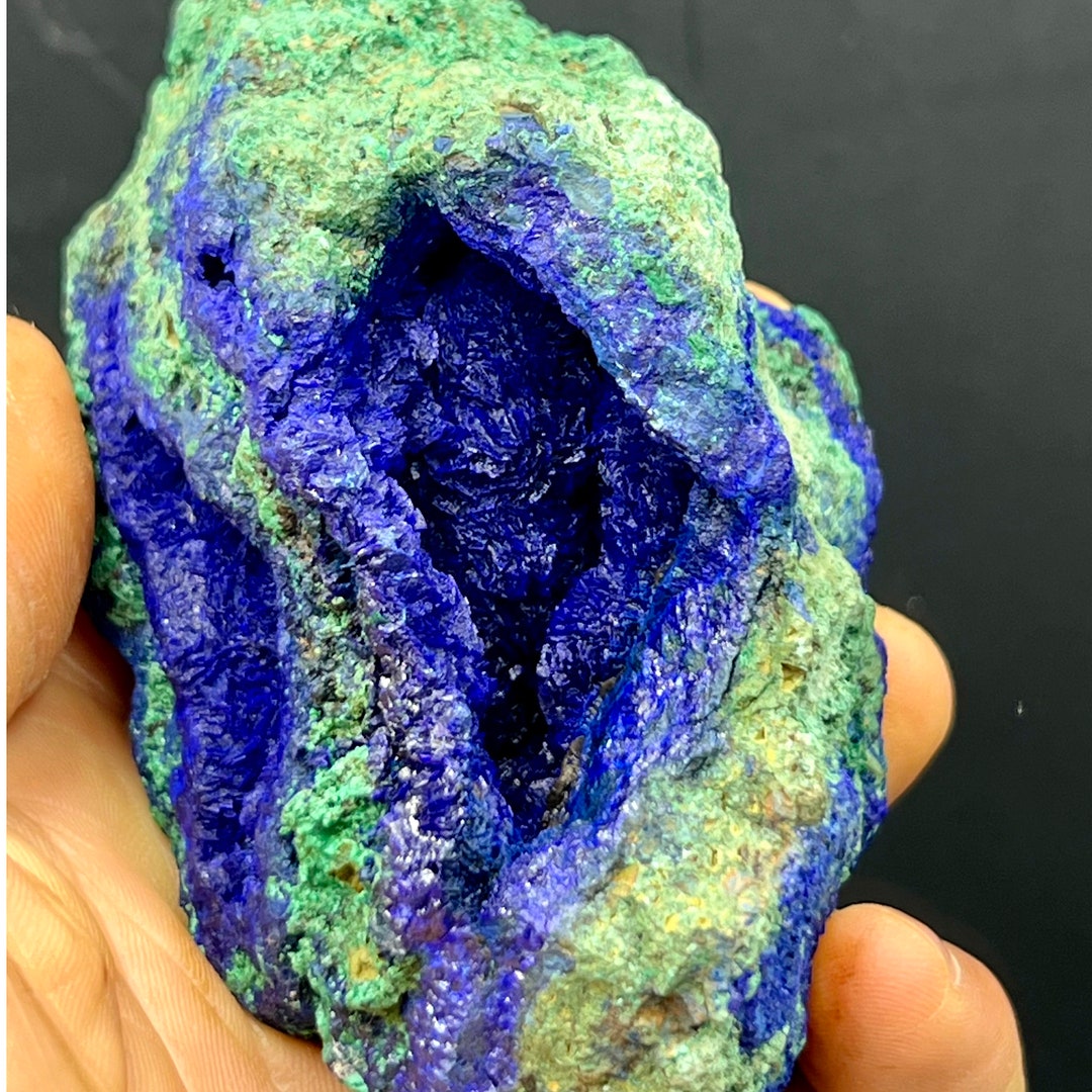 Crystal Azurite,beautiful Natural Big Blue Azurite Crystal Mineral ...