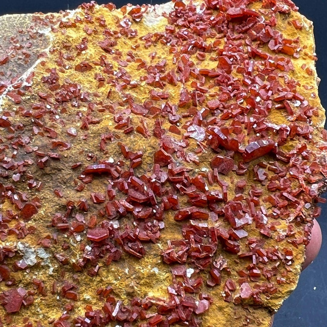 Endlichite,nature Endlichite Ruby Crystal Matrix Mineral Specimen # ...