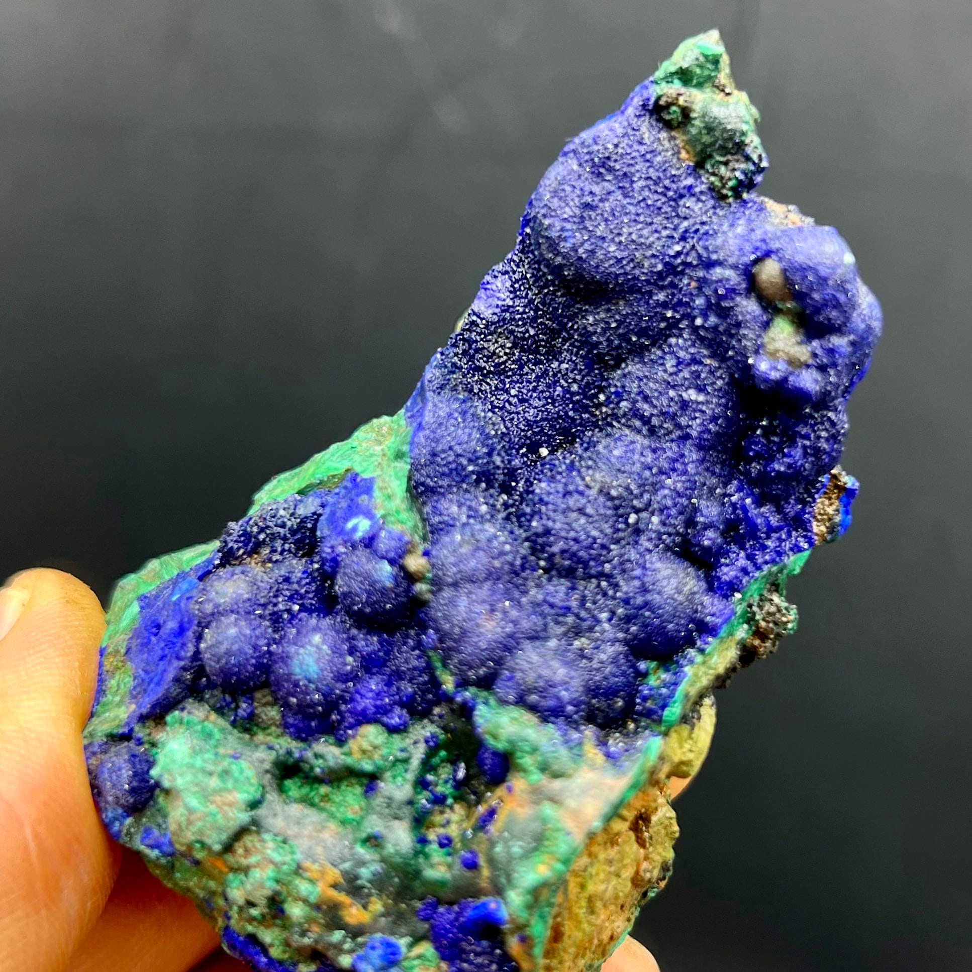 Crystal Azurite,beautiful Natural Big Blue Azurite Crystal Mineral ...