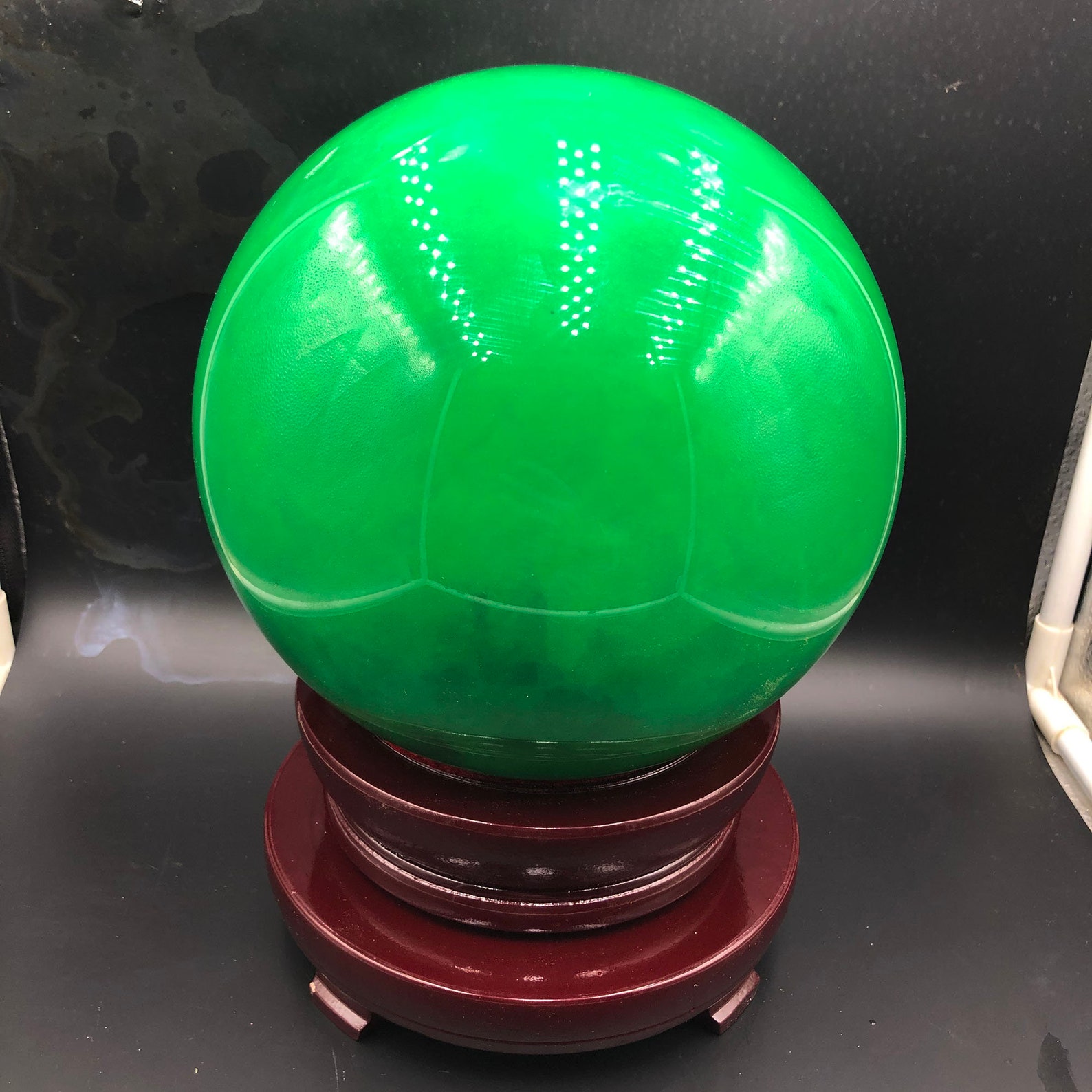 CRYSTAL Natural Pearl Sphere,night Pearl is a Rare Gemstone, Called sui ...