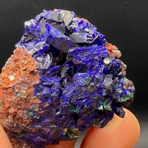 Megacryst Azurite,beautiful Natural Blue Azurite Crystal Mineral ...
