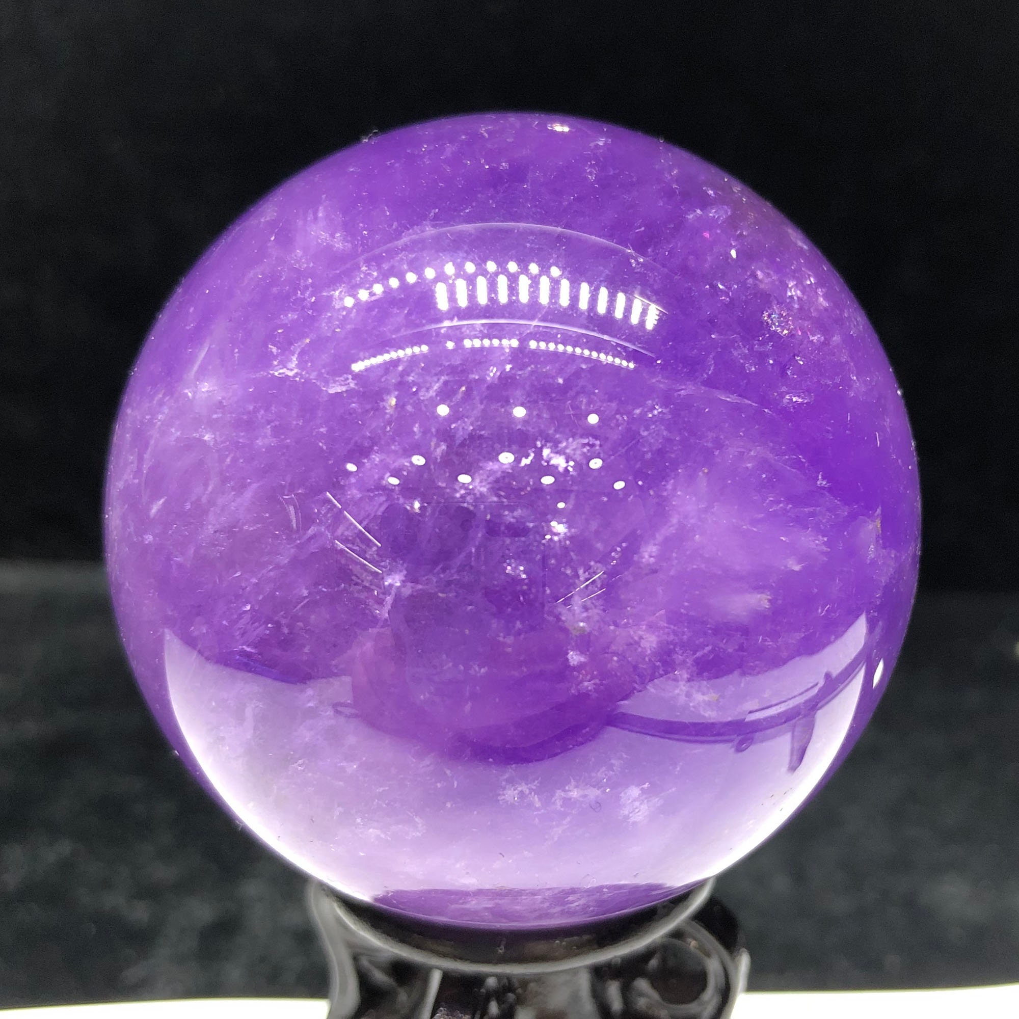 AAAA Amethyst Ball Natural Pretty Crystal Ball Natural - Etsy UK