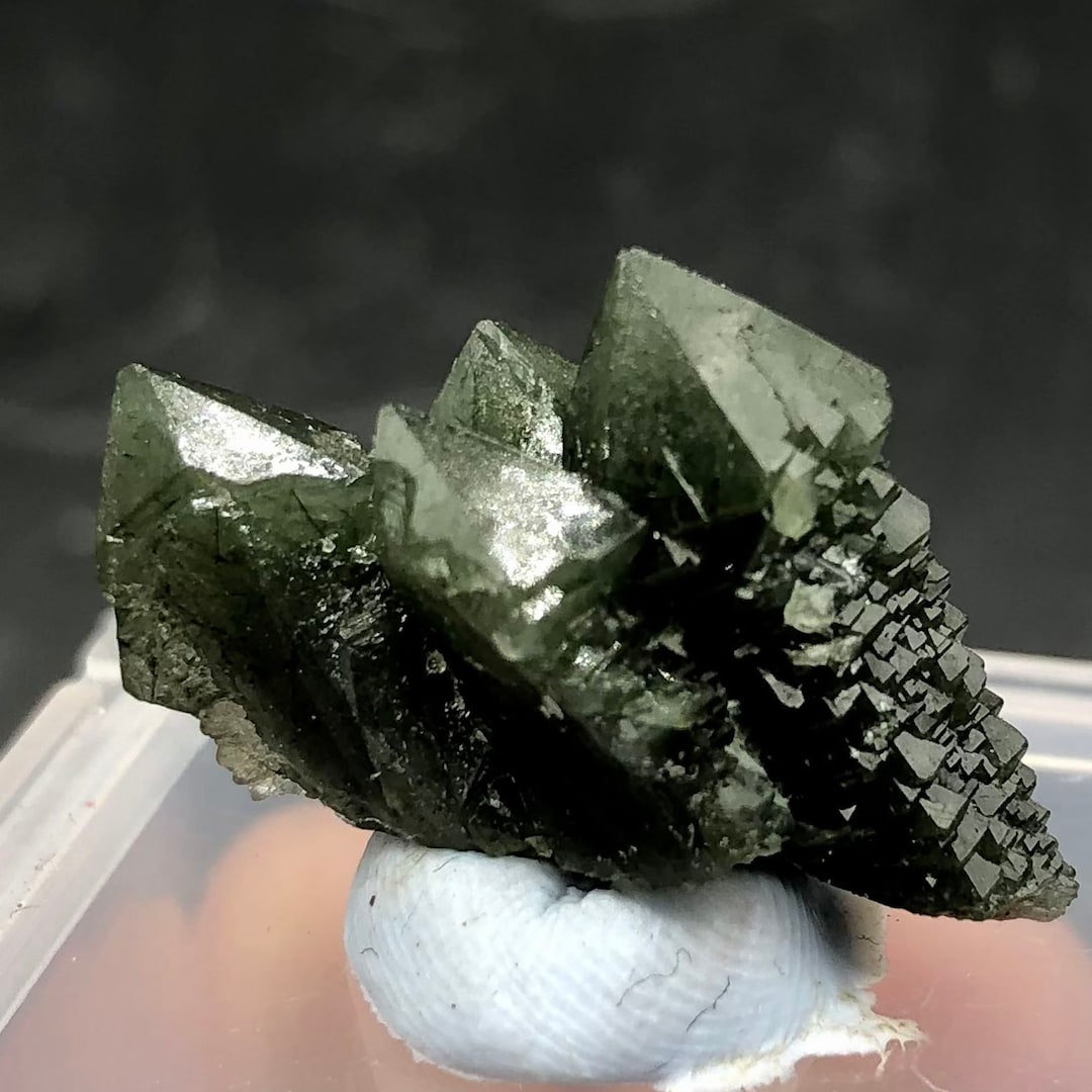 Natural Green Quartz Crystal Cluster Mineral Specimen From Inner ...