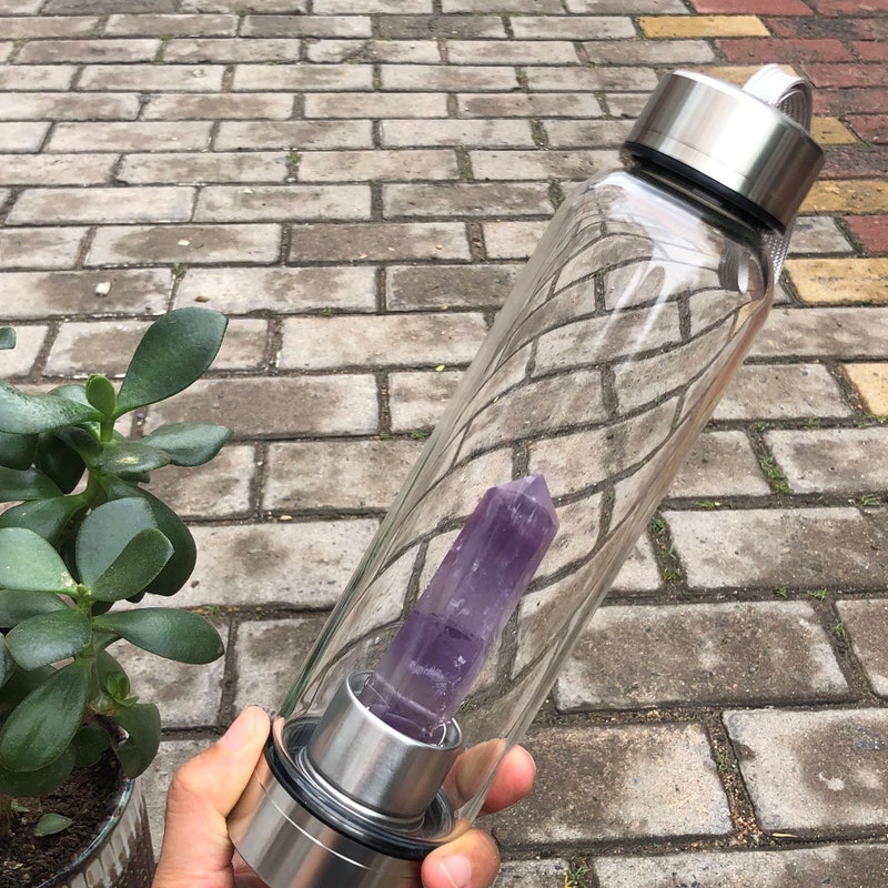 Crystal Water Bottle - Etsy