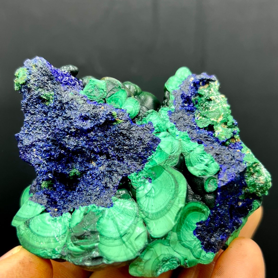 Crystal Azurite,beautiful Natural Big Blue Azurite Crystal Mineral ...