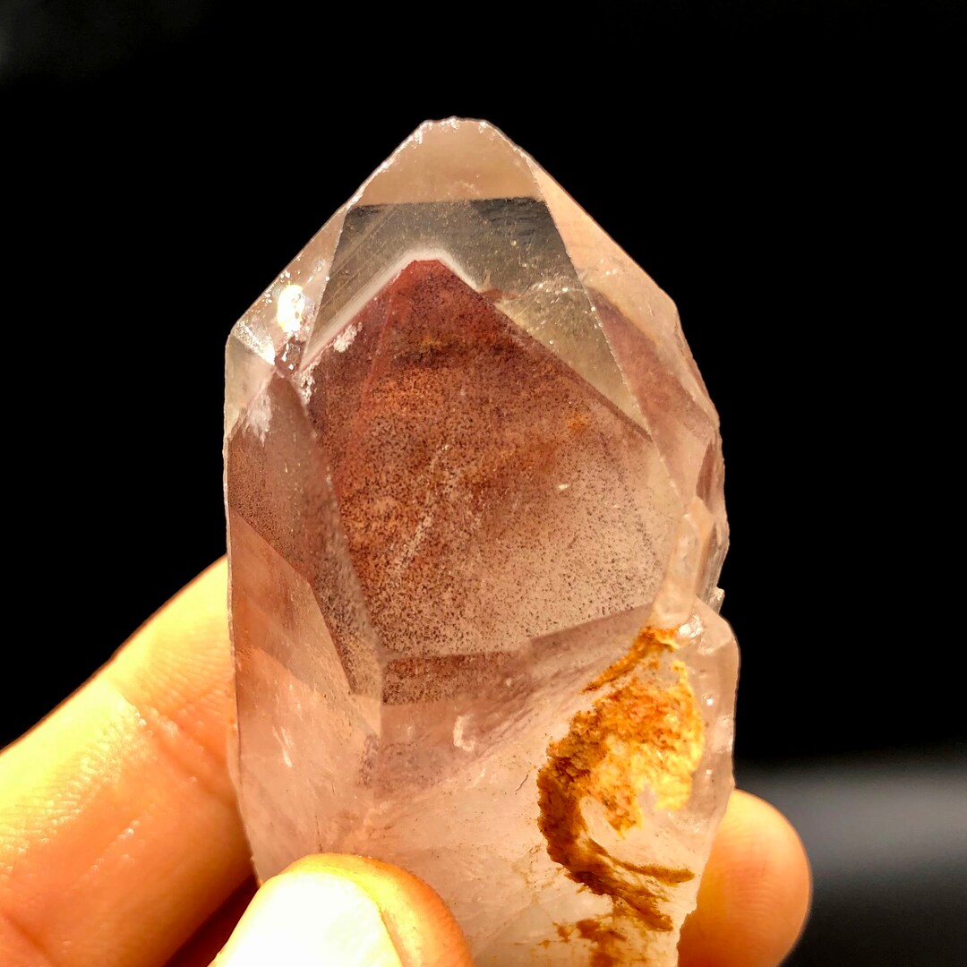 Natural Excellent Red Crystal Pyramid Minerals Specimen #Q481 - Etsy