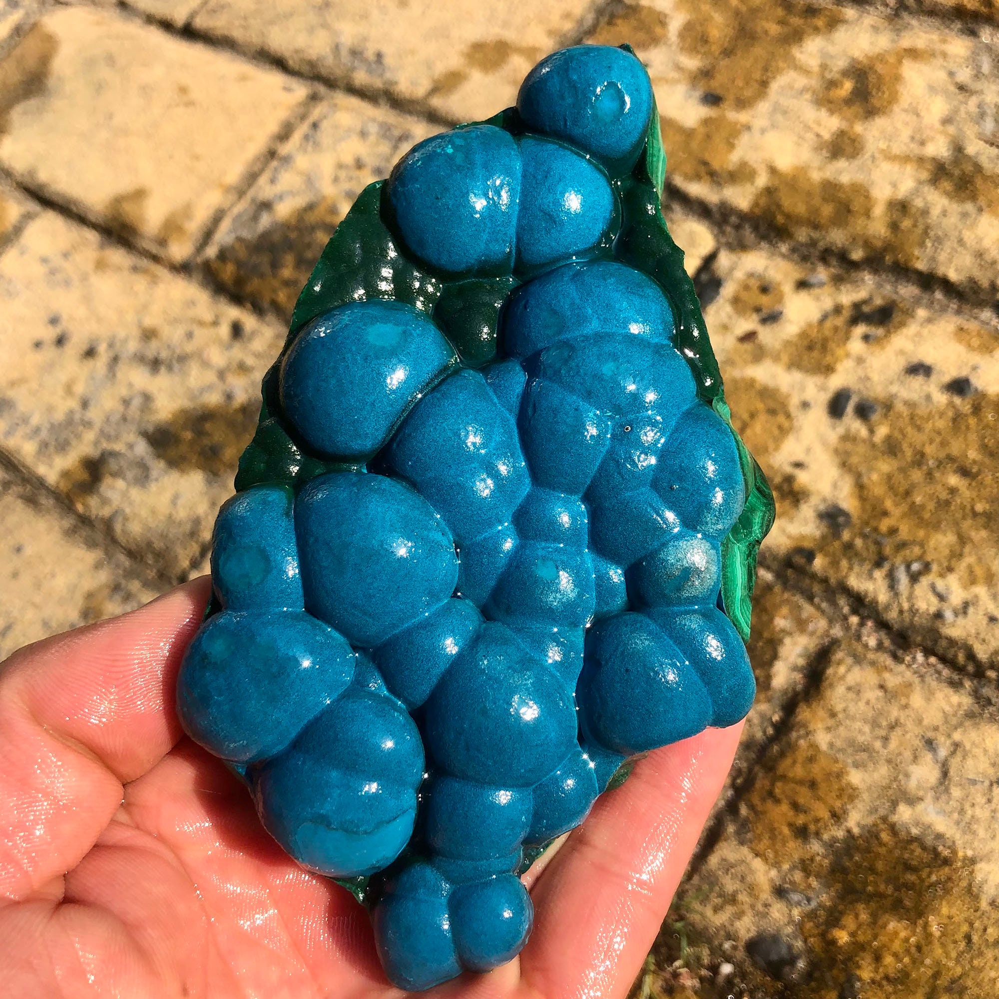 High Quality Natural Rare Blue Chrysocolla Malachite Specimen - Etsy