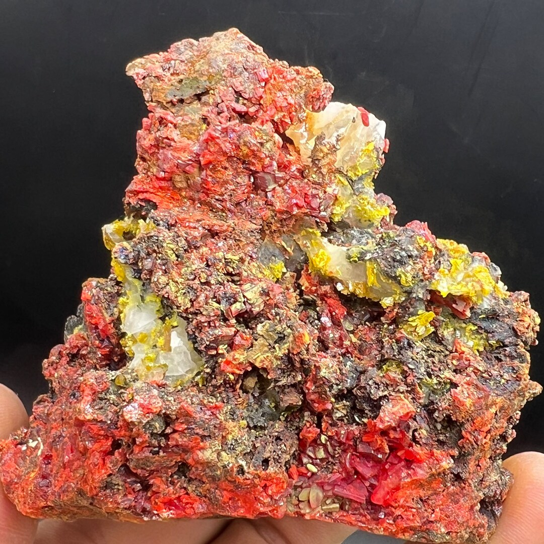 Natural Beautiful Golden &red Mineral Specimen #1019 - Etsy