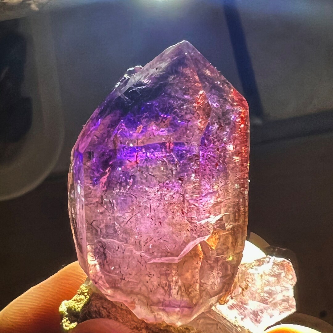 Stunning Amethyst Sceptre ,super Seven Crystal Very Rare Scepter Quartz ...