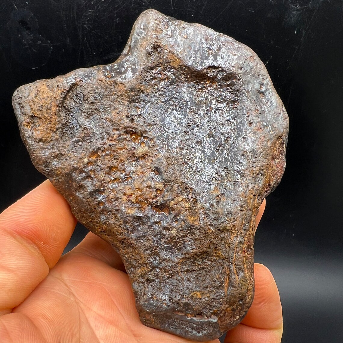 RARE Stony Meteorite Natural Meteorite Iron BOXHOLE - Etsy