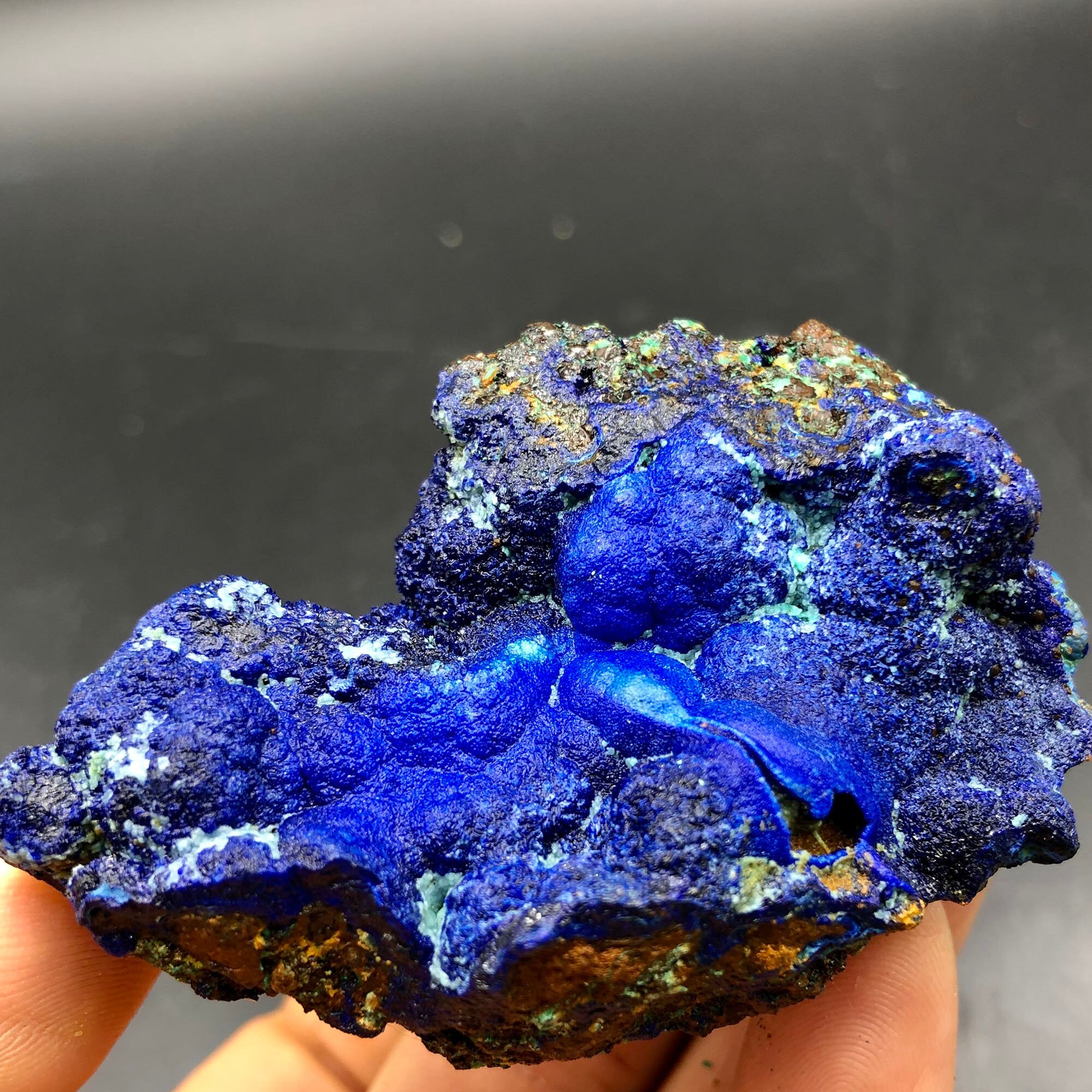CRYSTAL RARE Natural Azurite pretty Blue Azurite Green - Etsy