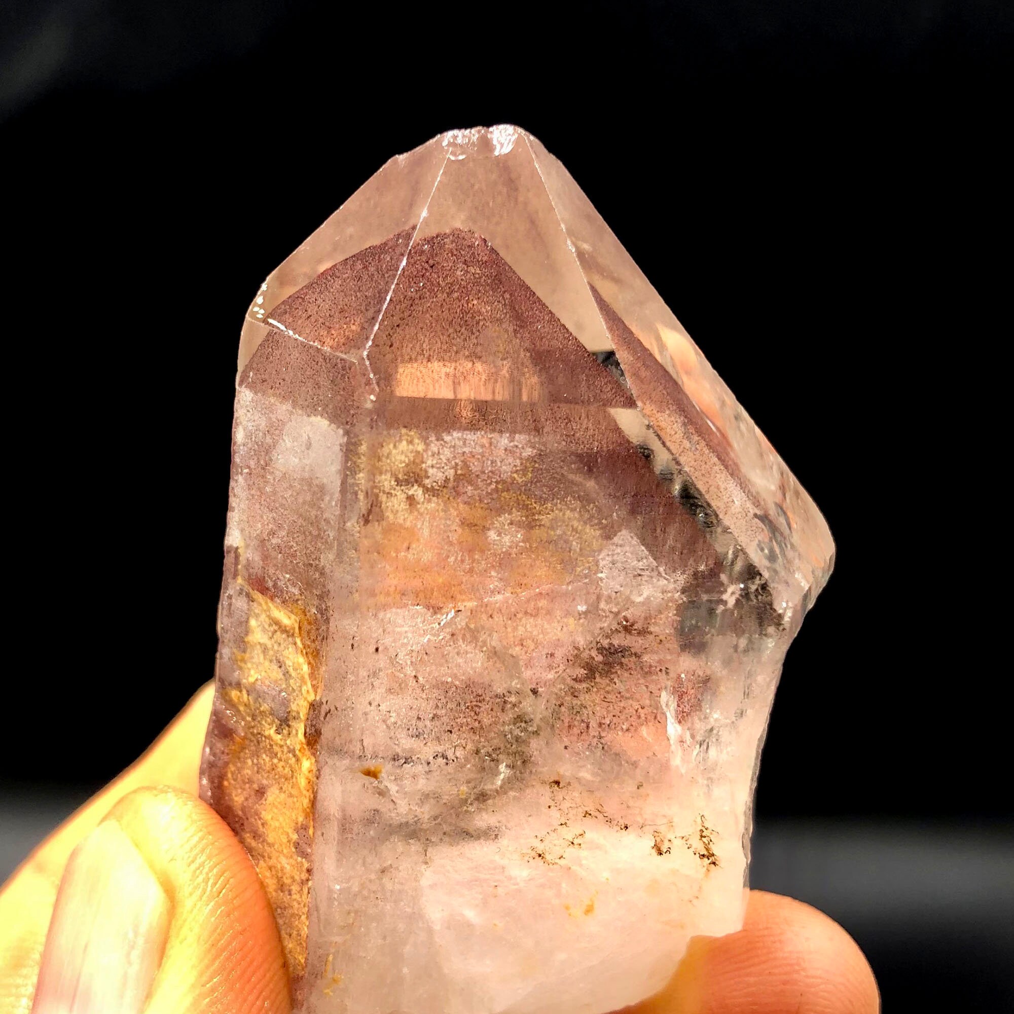 Natural Excellent Red Crystal Pyramid Minerals Specimen Q479 - Etsy