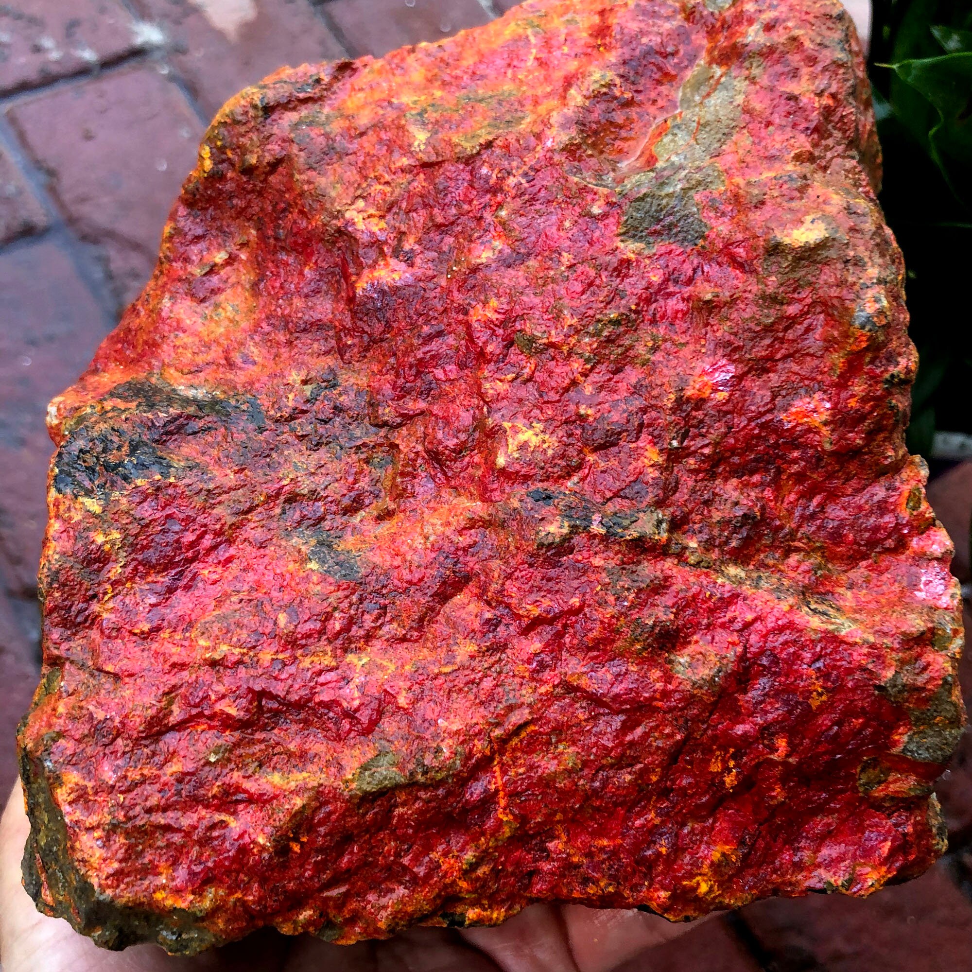 Beautiful Red Realgarrare Natural Natural Orpiment Mineral - Etsy