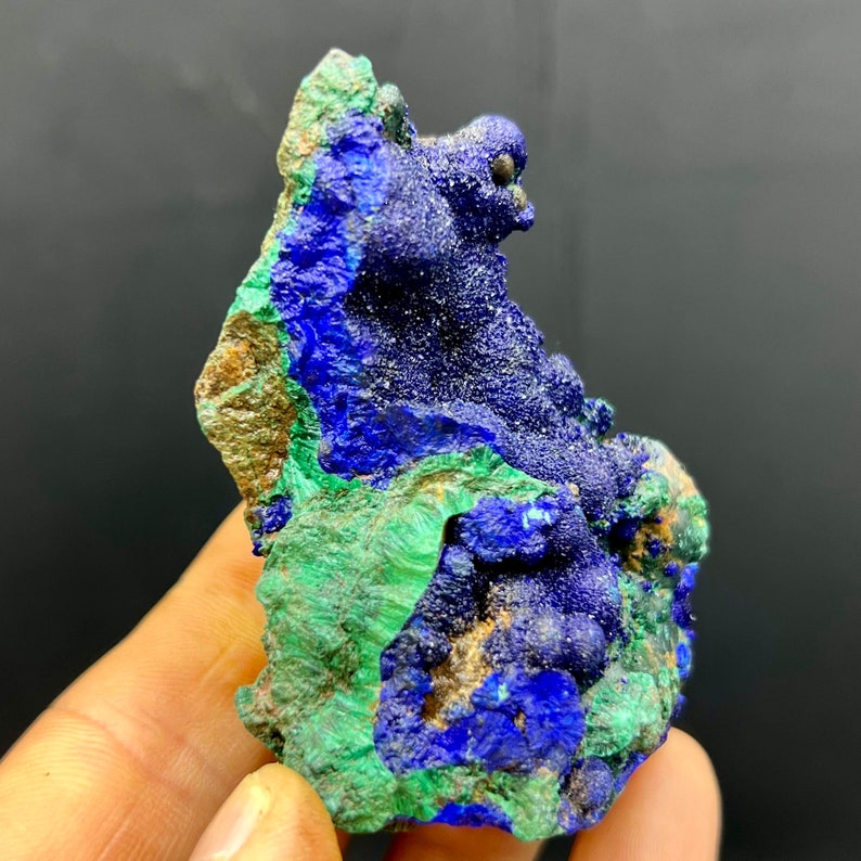 Crystal Azurite,beautiful Natural Big Blue Azurite Crystal Mineral ...