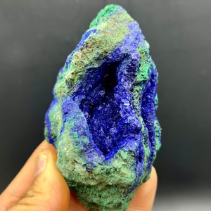 Crystal Azurite,beautiful Natural Big Blue Azurite Crystal Mineral ...