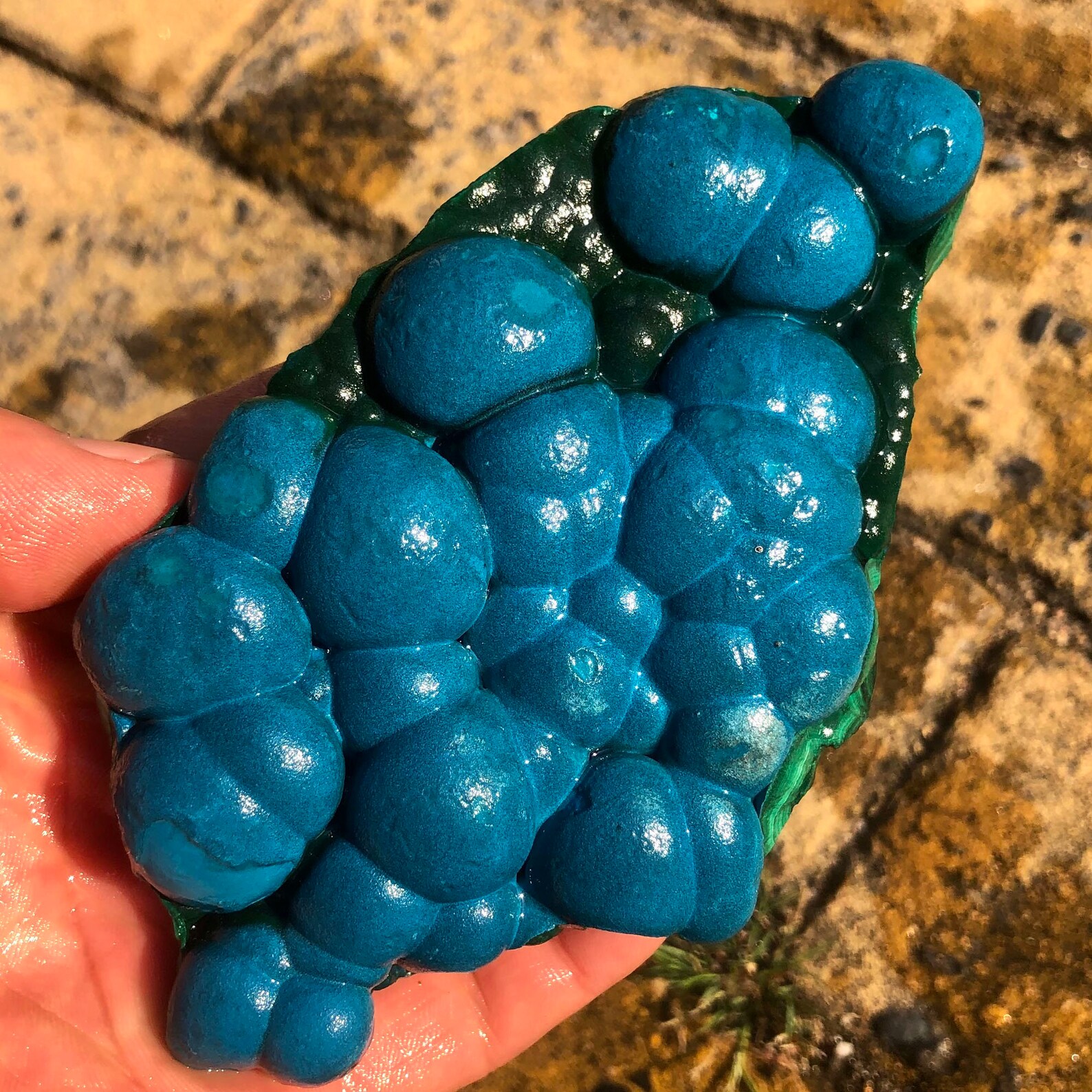 High Quality Natural Rare Blue Chrysocolla Malachite Specimen - Etsy