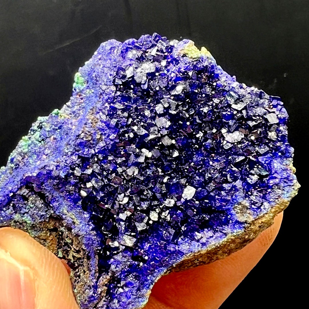 Megacryst Azurite,beautiful Natural Blue Azurite Crystal Mineral ...