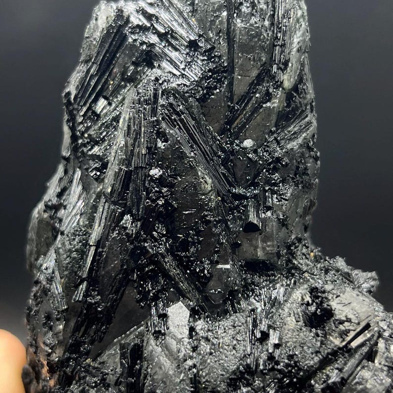 Excellent Rare " Black Tourmaline " Natural Tourmaline Crystal Mineral ...