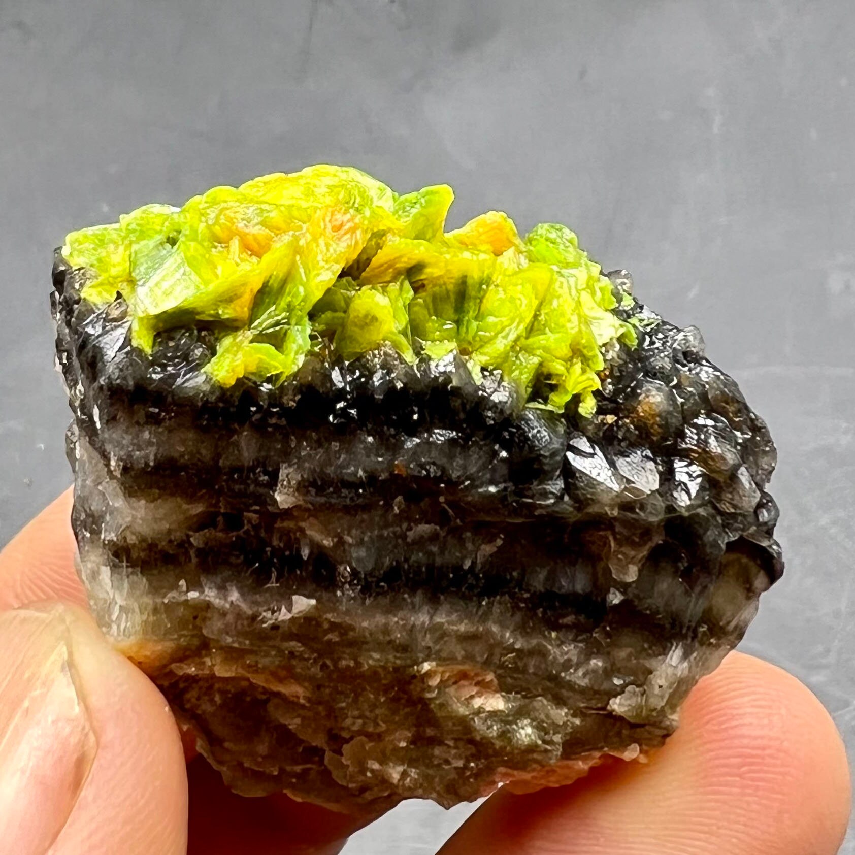 Natural Ladder-like Green Mica Crystal Specimen,china Q3 - Etsy