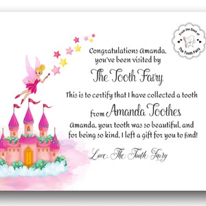Fairy Certificate | DIY Template | Enchanting | Kids | Imagination - Etsy