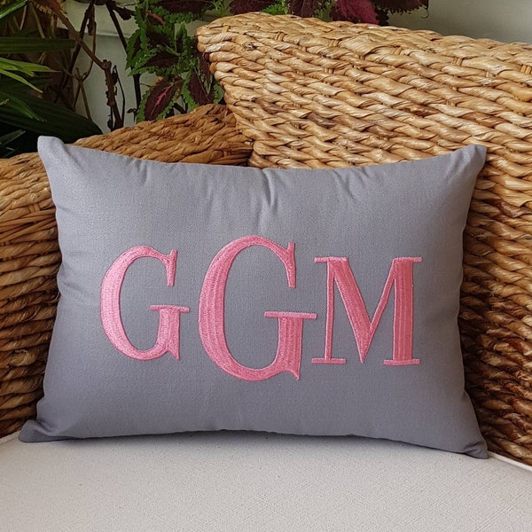 Initial Cushion - Etsy