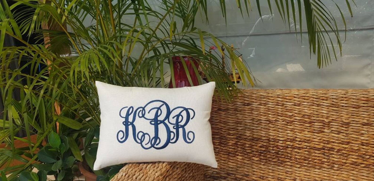 30% OFF Monogram Pillow Personalized Initial Letter Cushion | Etsy