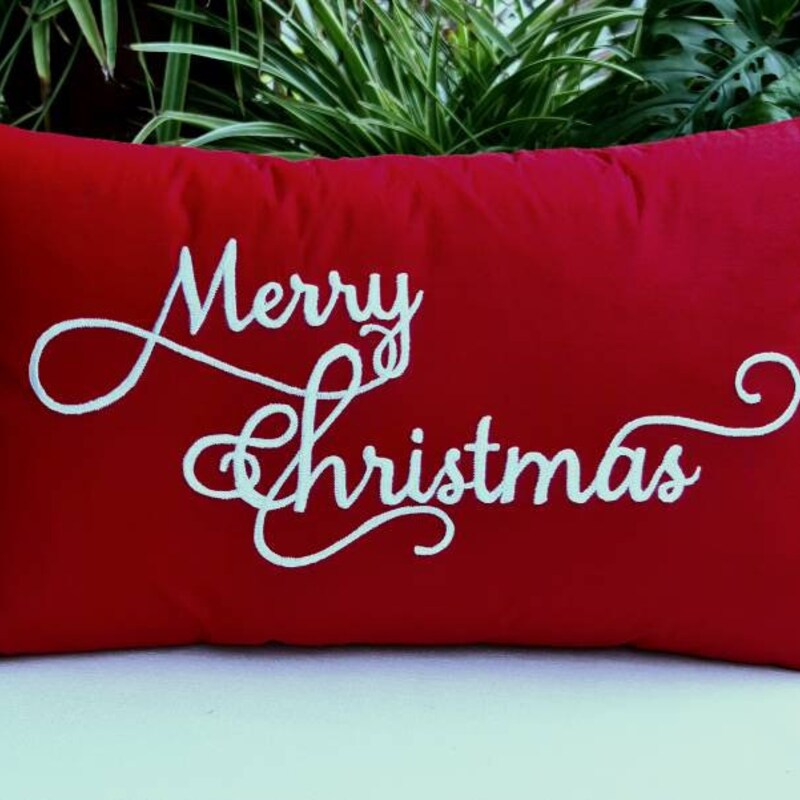 Outdoor Christmas Pillows - Etsy