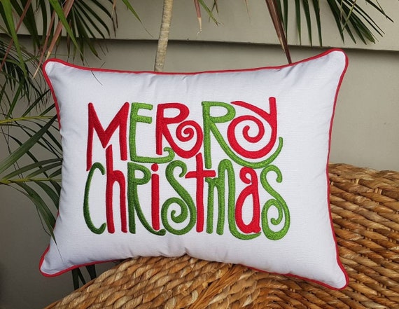 30% OFF Merry Christmas Pillow Holiday Decor Christmas | Etsy