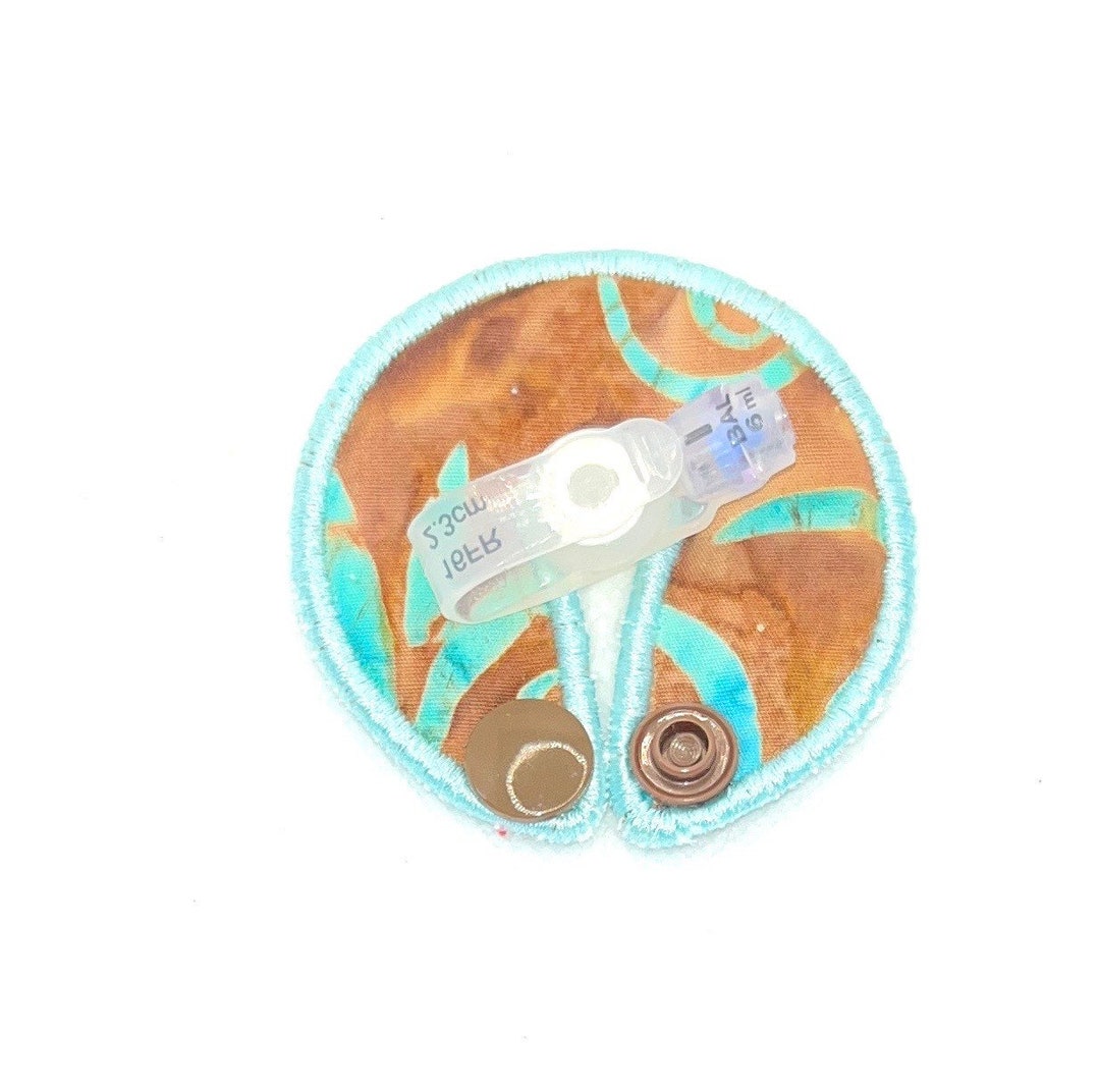 Tubie Pad, Circle Snap, Cotton Flannel, Reusable, Gastrostomy Feeding ...