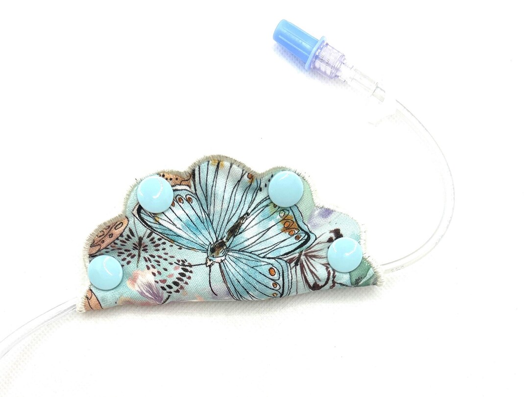 Central Line Extension Port Cover Mini Size Catheter Tubing Wrap Pale ...