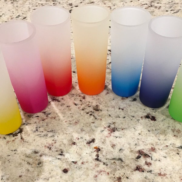 Frosted Glasses - Etsy