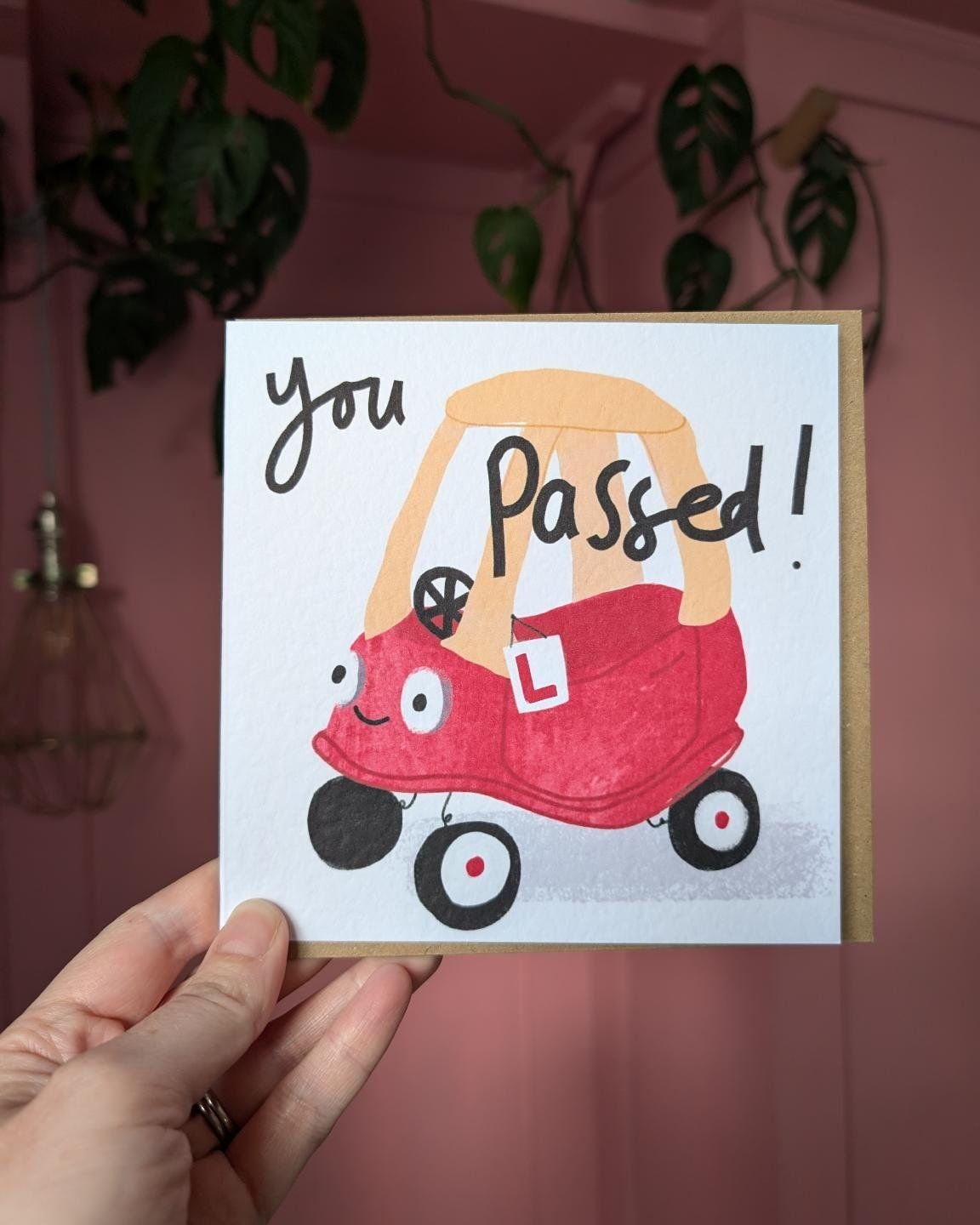 Driving Test | Passed Driving Test | New Driver | Congratulations Card ...