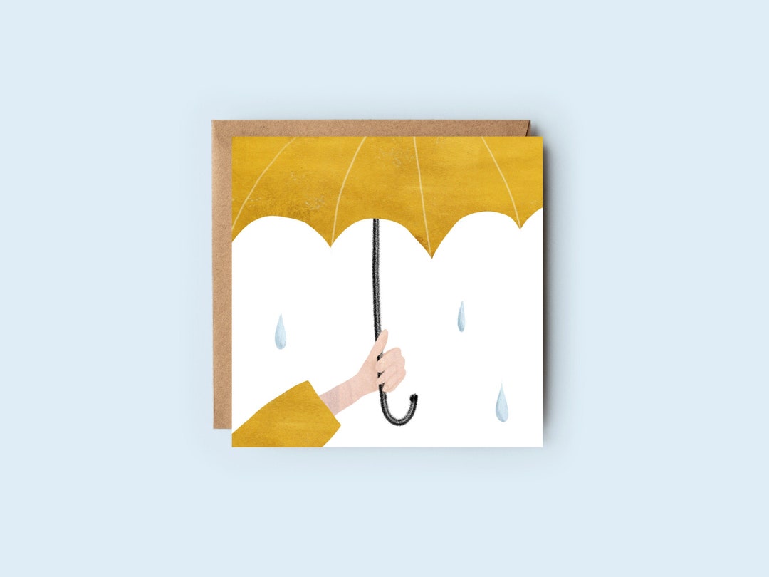 Thinking of You | Under the Weather Card | Umbrella Card | Loss | Get ...
