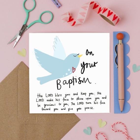 How To Make A Baptism Card