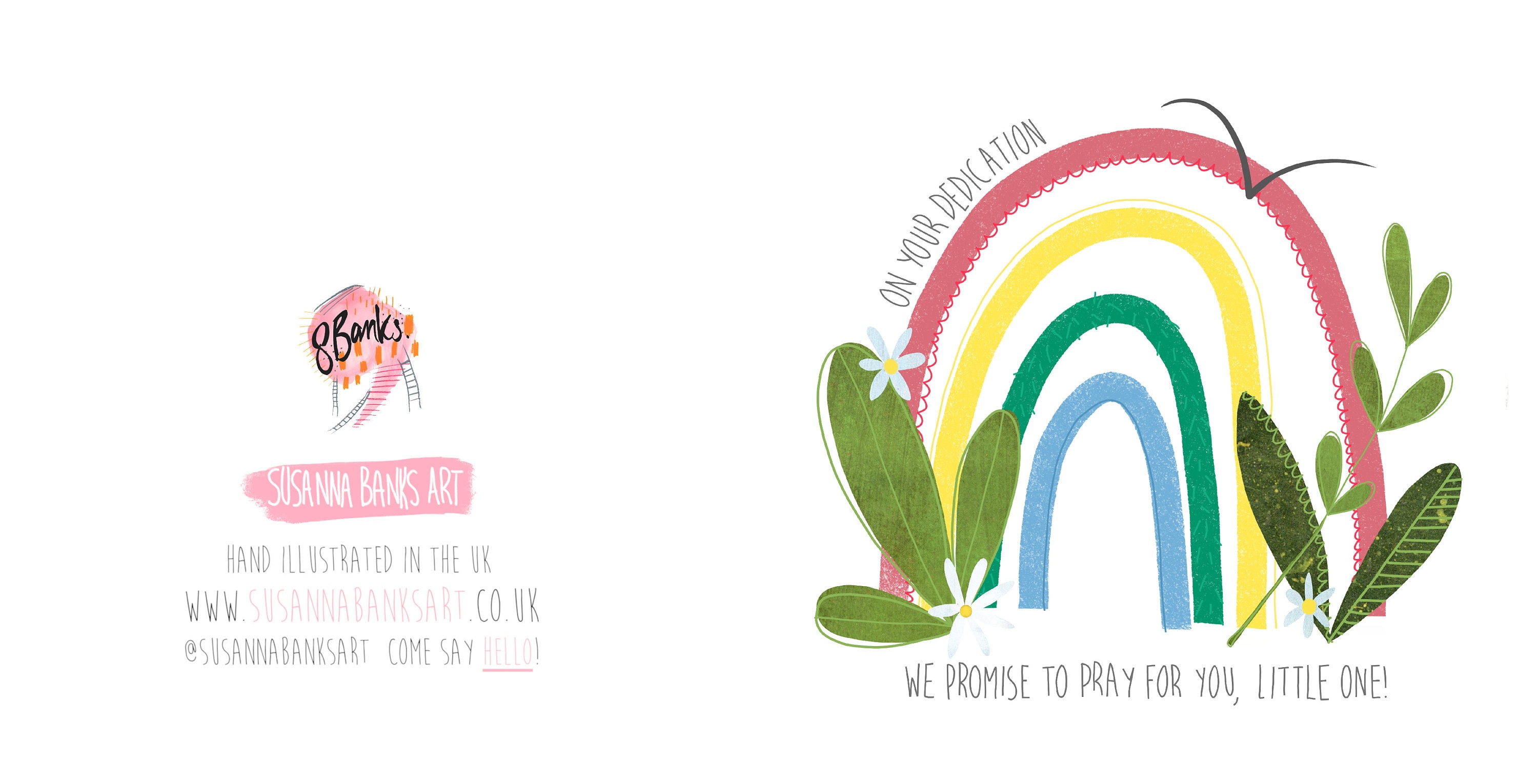 Dedication | Baby Card | Baby Dedication Card | Christening | Baptism ...