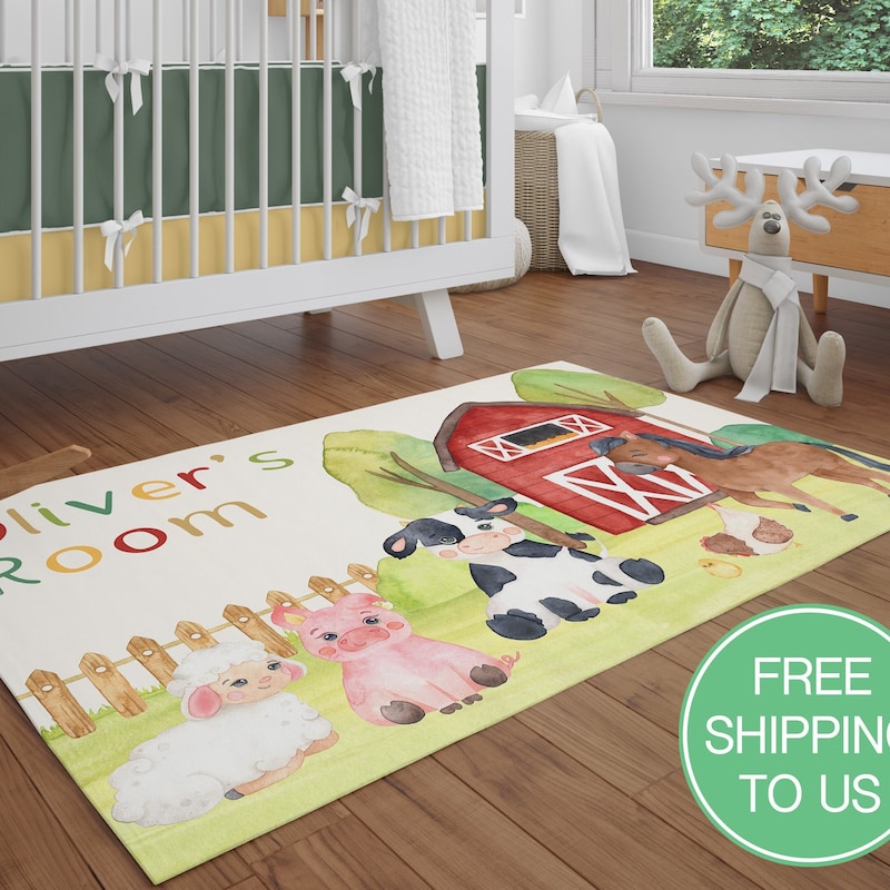 Farm Play Mat - Etsy